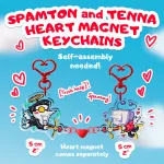 Spamtenna Cupids Acrylic Magnet Keychains [Deltarune] by miroimirage ...
