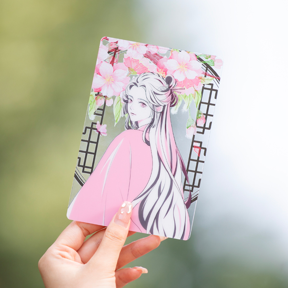 Custom Plastic Transparent Photocards 5Pcs/set - Wooacry