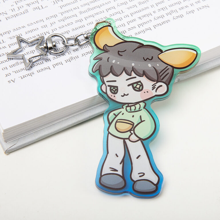 Custom Acrylic Stained Glass Keychains - Wooacry