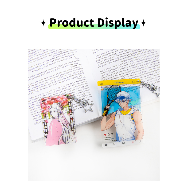 Custom Acrylic Photocard Keychains - Wooacry