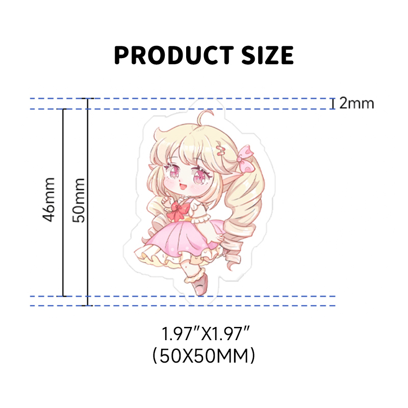 Custom Die Cut Stickers - Wooacry old version