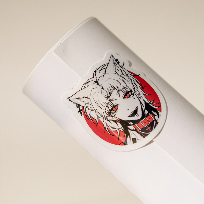 Custom Matte Die Cut Stickers 8Pcs/set - Wooacry