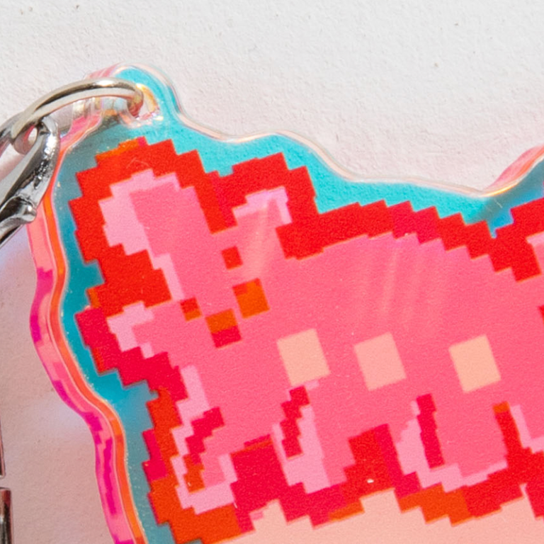 Custom Rainbow Acrylic Keychains - Wooacry