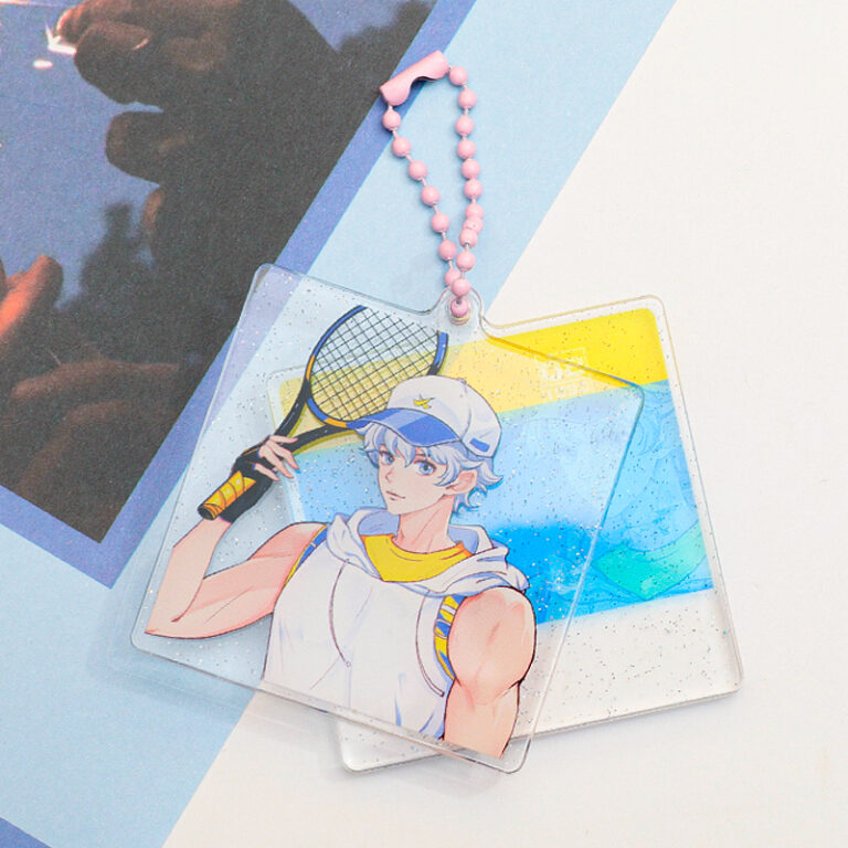 Glitter Two-piece Acrylic Pendant - Wooacry