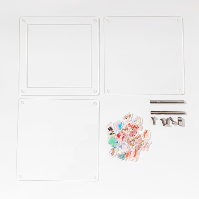 Custom Acrylic Shaker Charm Stands - Wooacry