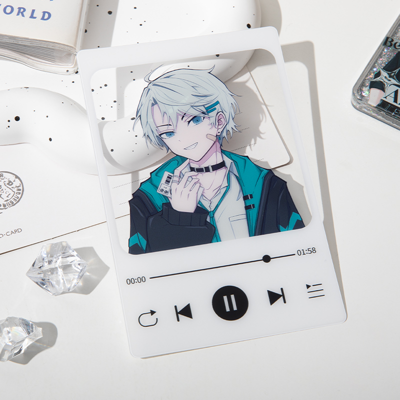 Custom Plastic Transparent Photocards 5Pcs/set - Wooacry