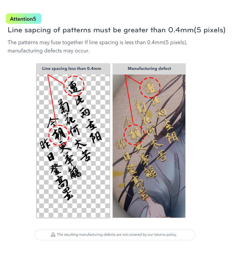 Custom Soft Touch Hot Stamping Badges - Wooacry old version