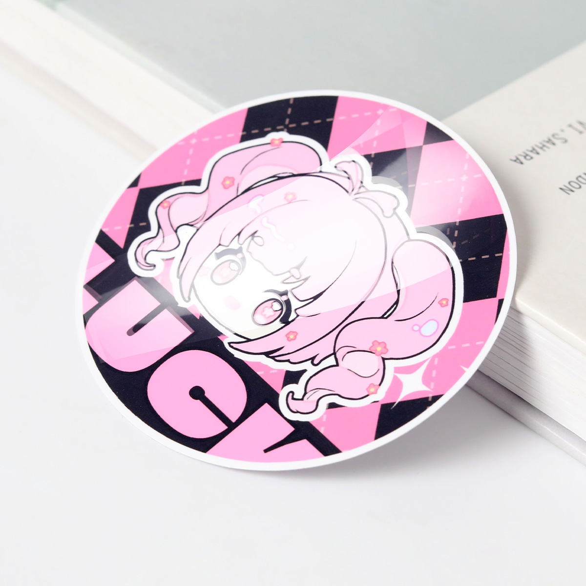 Custom Glossy Die Cut Round Stickers 10Pcs/set - Wooacry