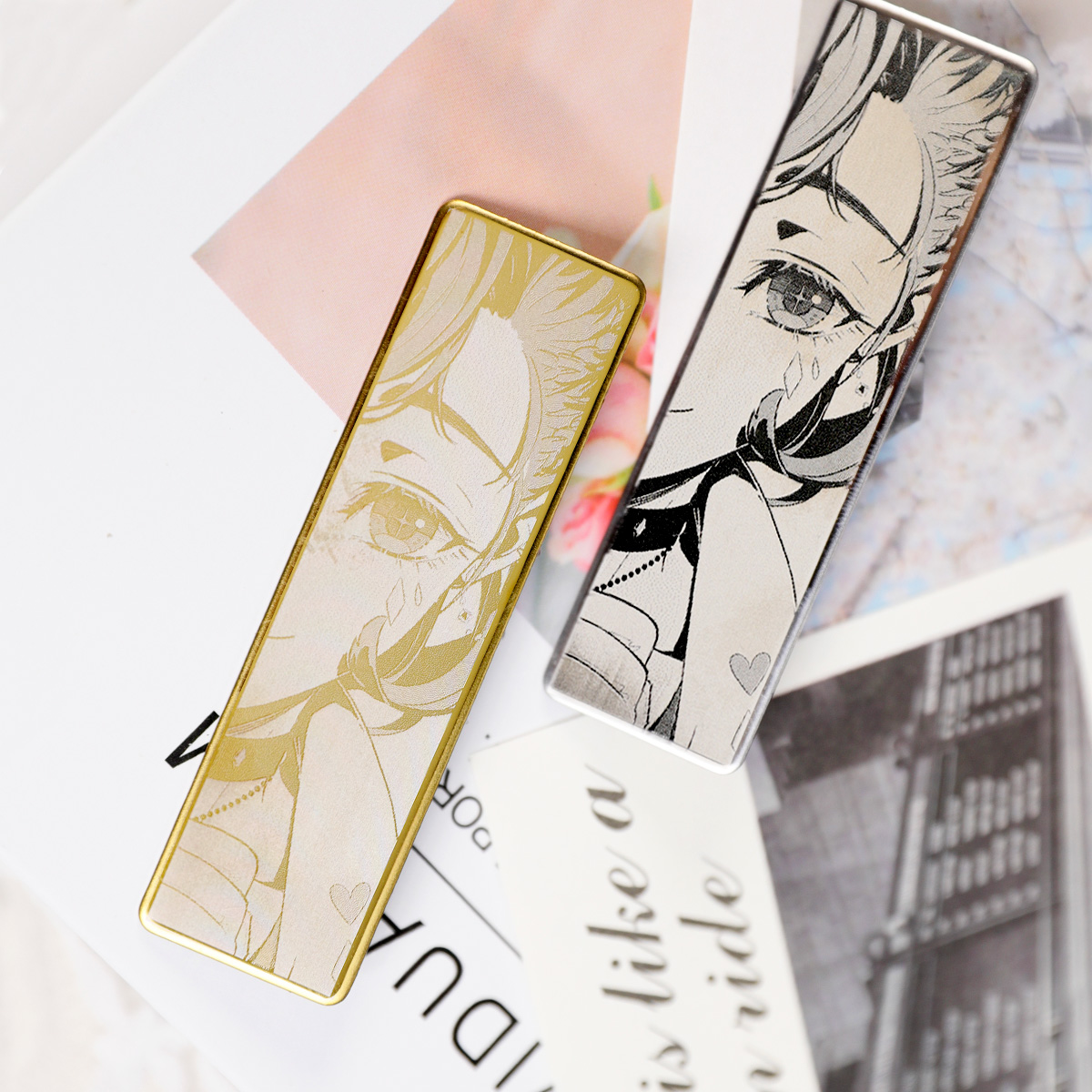 Custom Rectangle Metal Badge - Wooacry old version