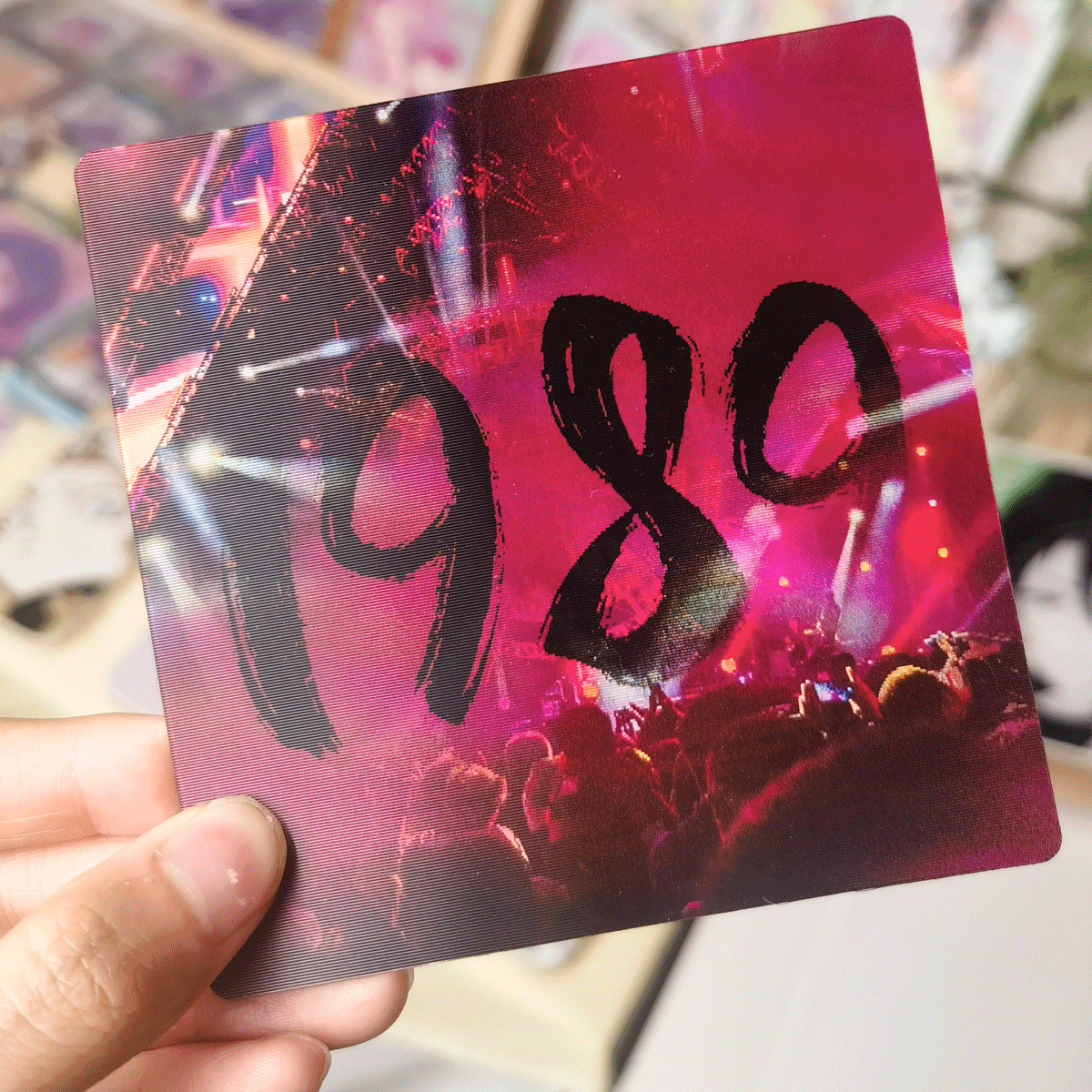 Custom Live Concert Transformation Lenticular Card - Wooacry