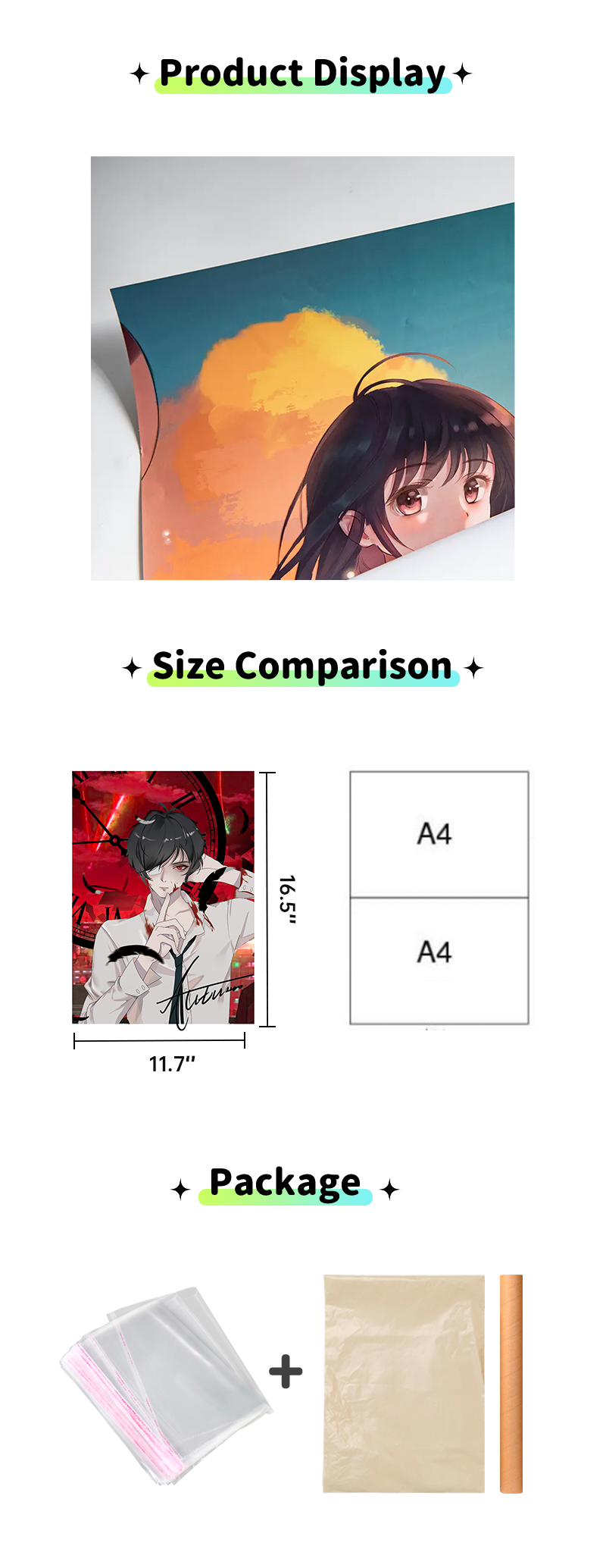 A3 Custom Poster Printing - Wooacry old version