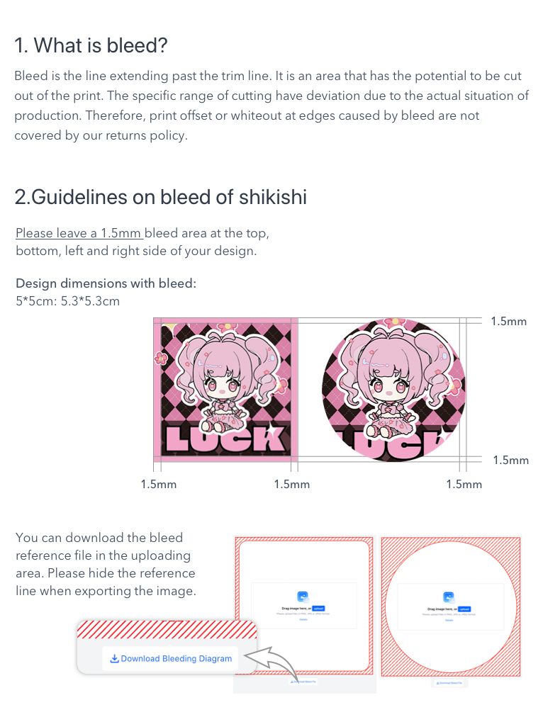 Custom Glossy Die Cut Square Stickers 10Pcs/set - Wooacry