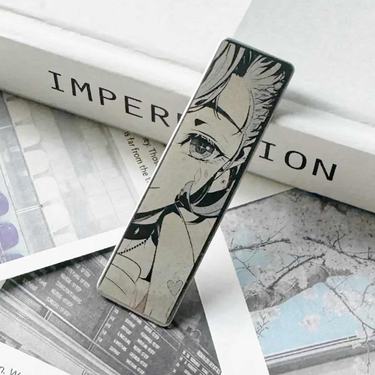 Custom Rectangle Metal Badge - Wooacry