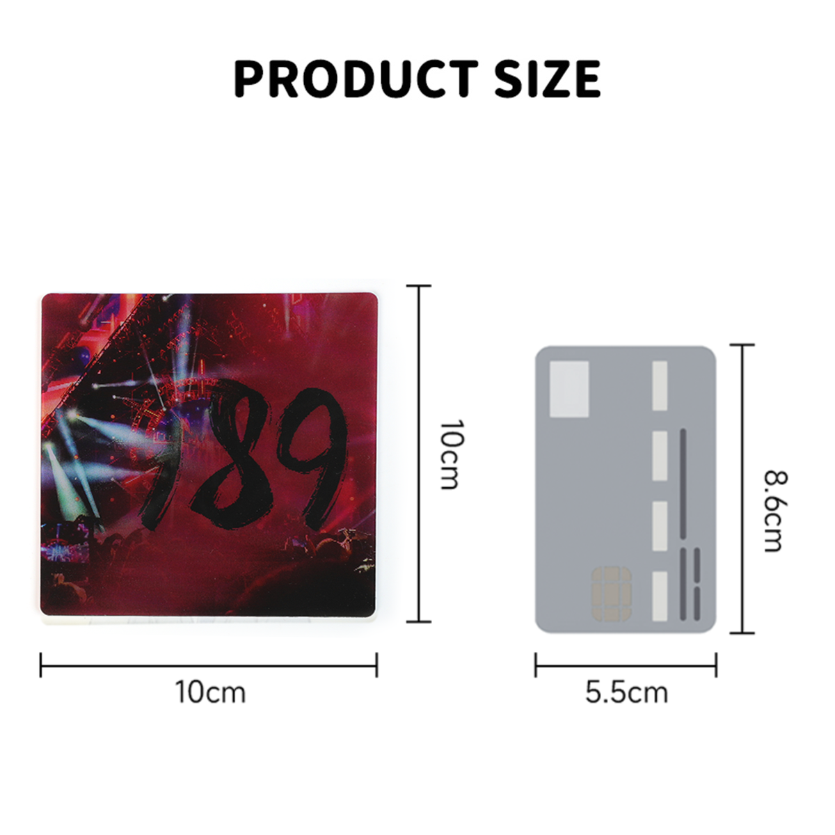 Custom Live Concert Transformation Lenticular Card - Wooacry old version