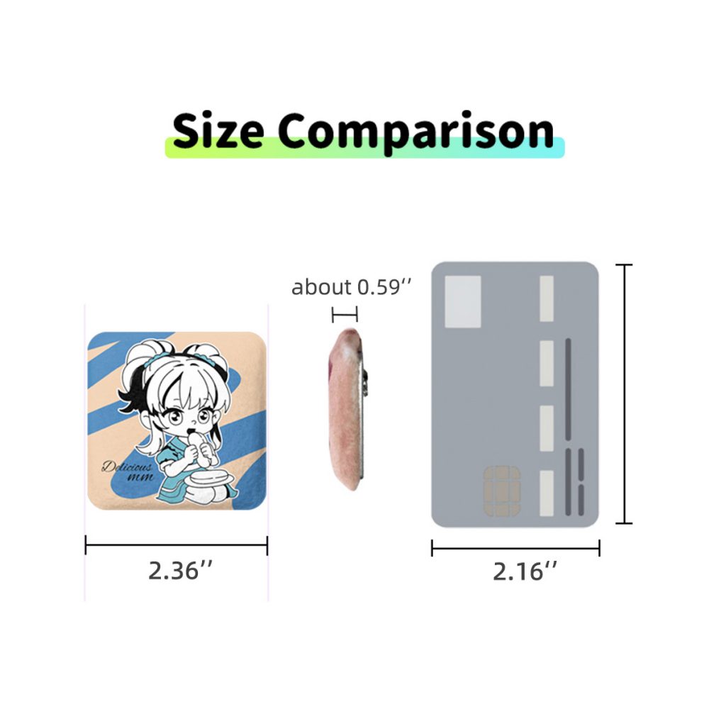 Custom Square Plush Badges - Wooacry