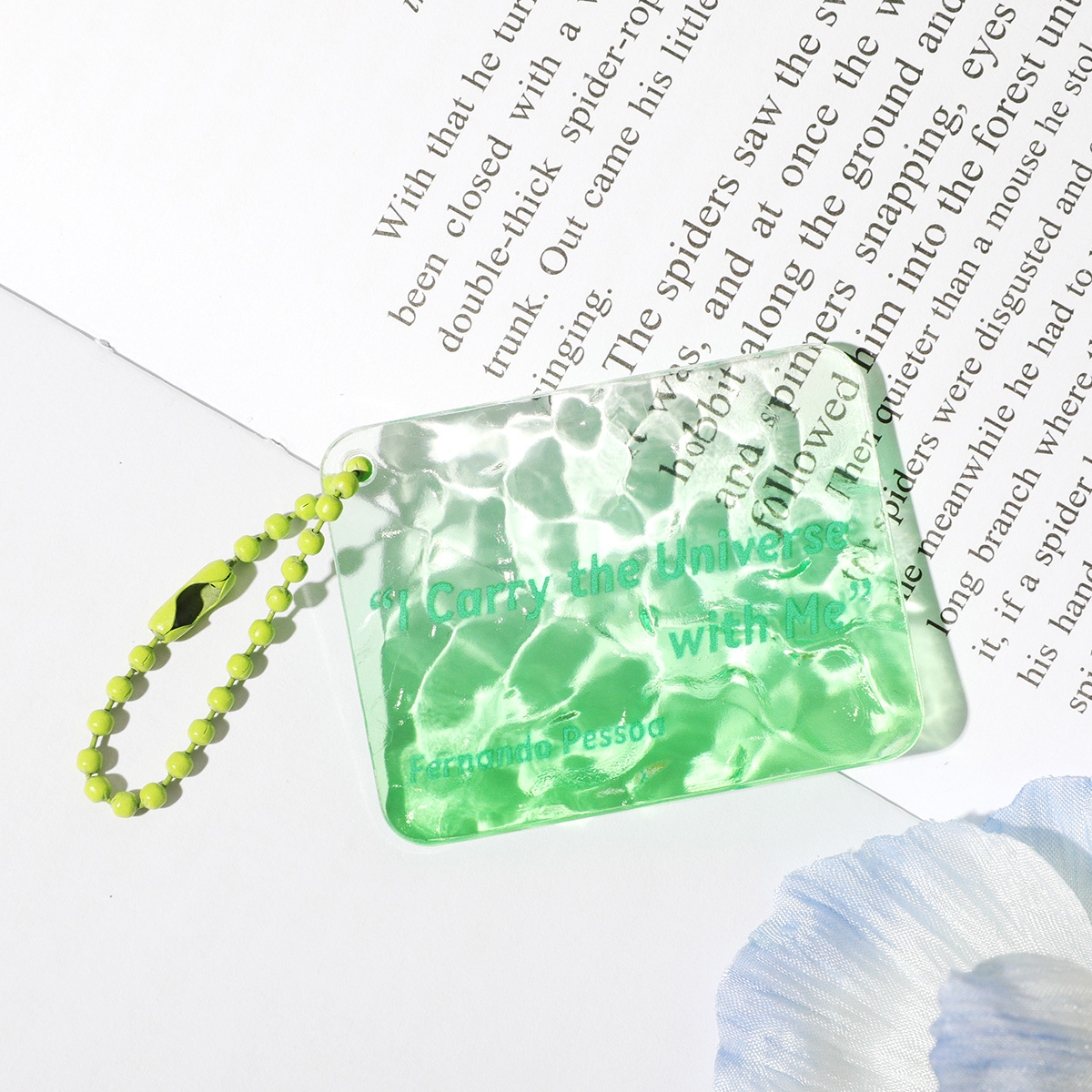 Custom Ripple Acrylic Keychains - Wooacry