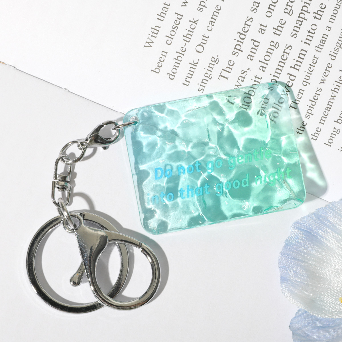 Custom Ripple Acrylic Keychains - Wooacry