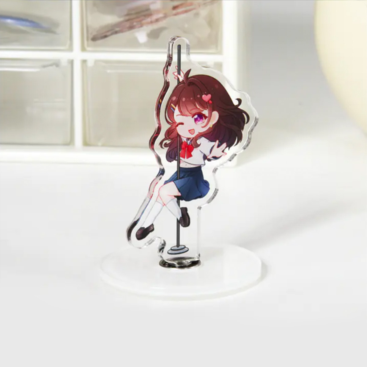 Custom Spinning Acylic Standees - Wooacry