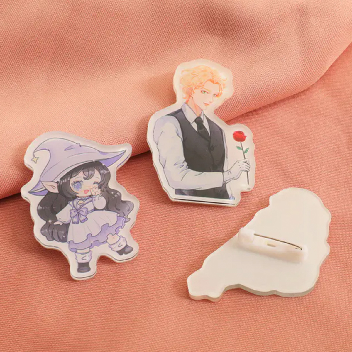 Custom Acrylic Badge - Wooacry