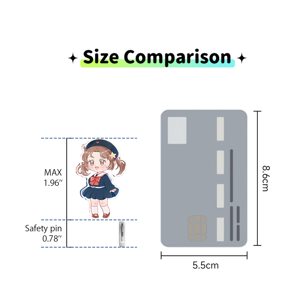 Custom Acrylic Badge - Wooacry