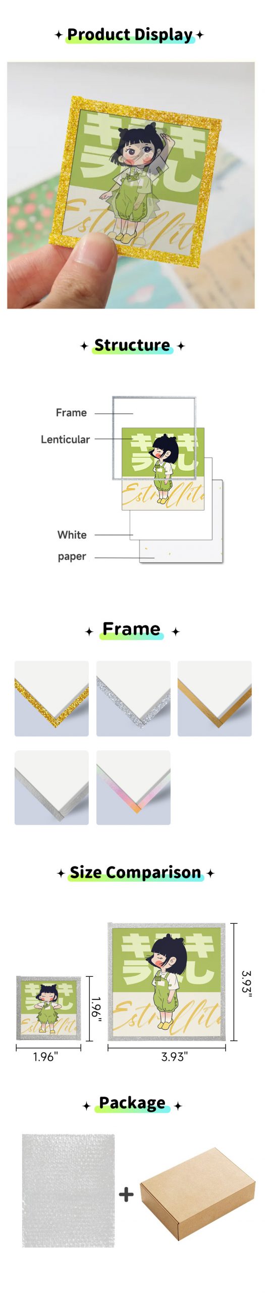 Custom Lenticular Art Boards - Wooacry old version