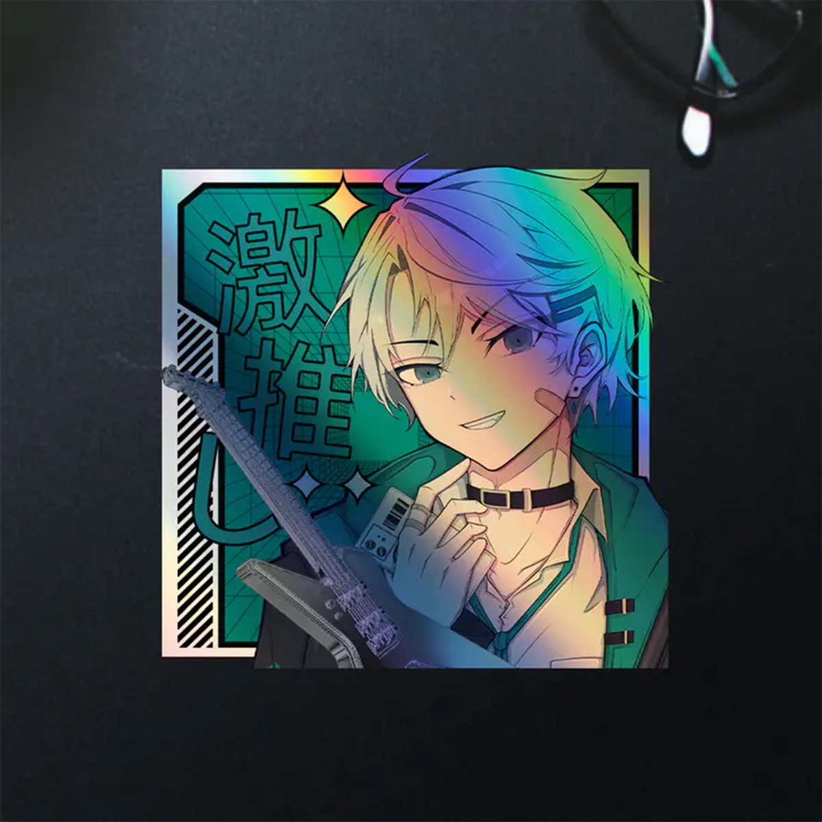 Custom Holographic Coated Paper Stickers 10Pcs/Set - Wooacry