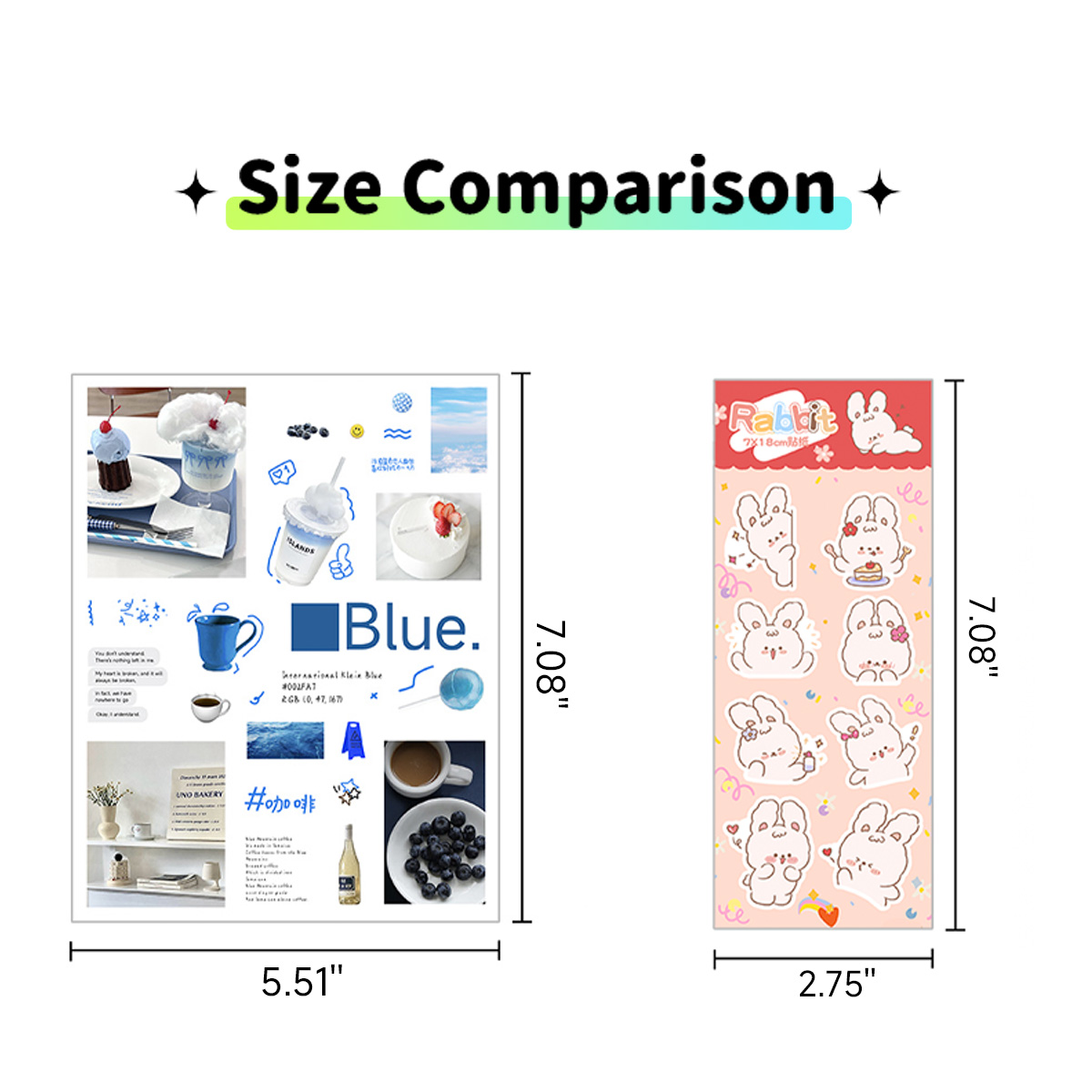 Custom Coated Paper Sticker Sheet - Wooacry