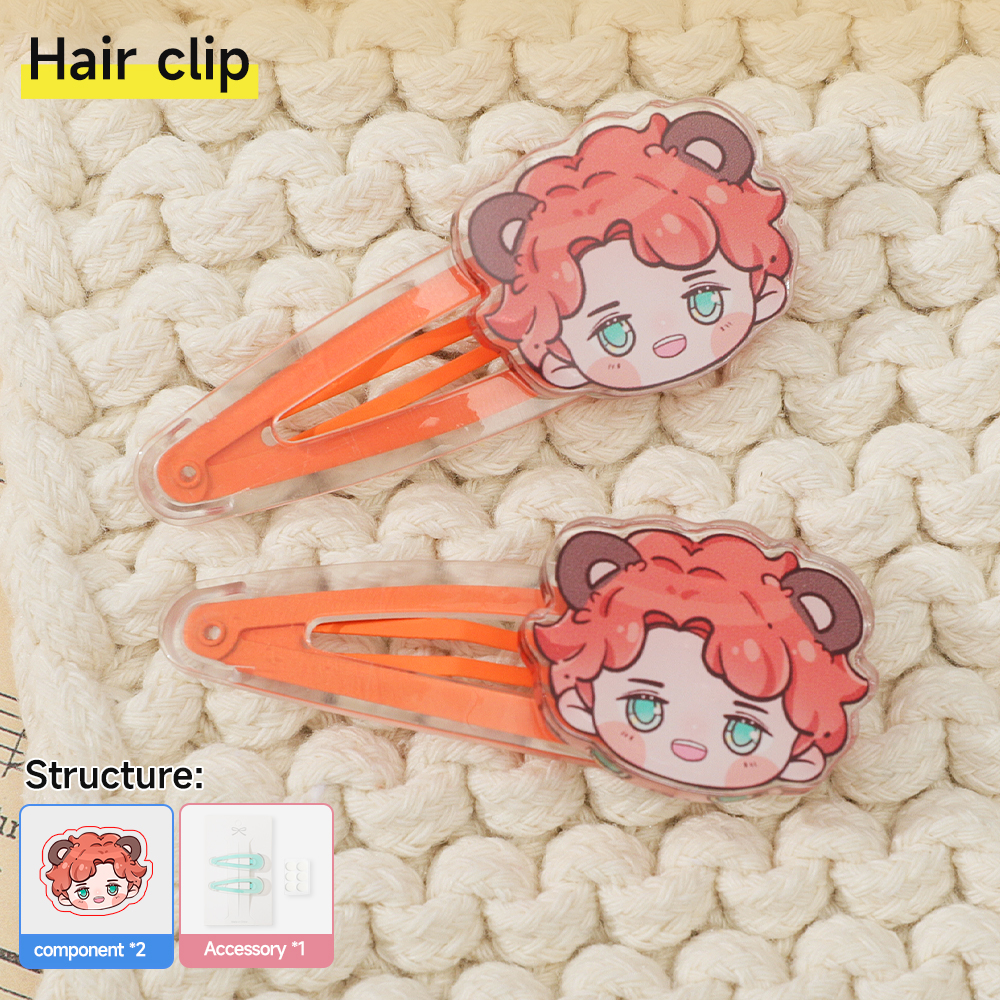 Custom Acrylic Hair Clip - Wooacry