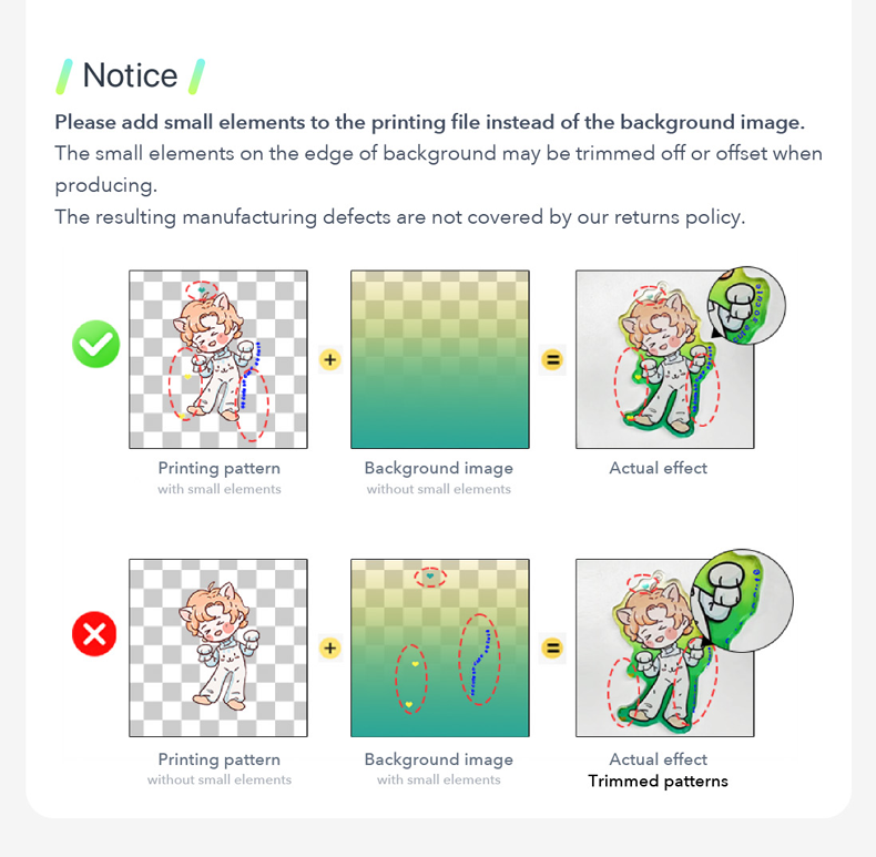 Custom Acrylic Magnet Keychains/Magnet Standees - Wooacry