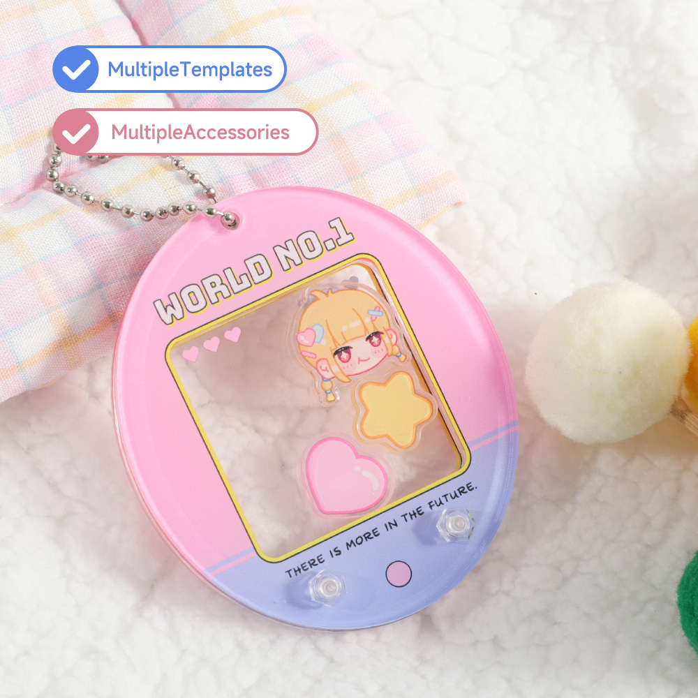 Custom Acrylic Shaker Pendant - Wooacry old version