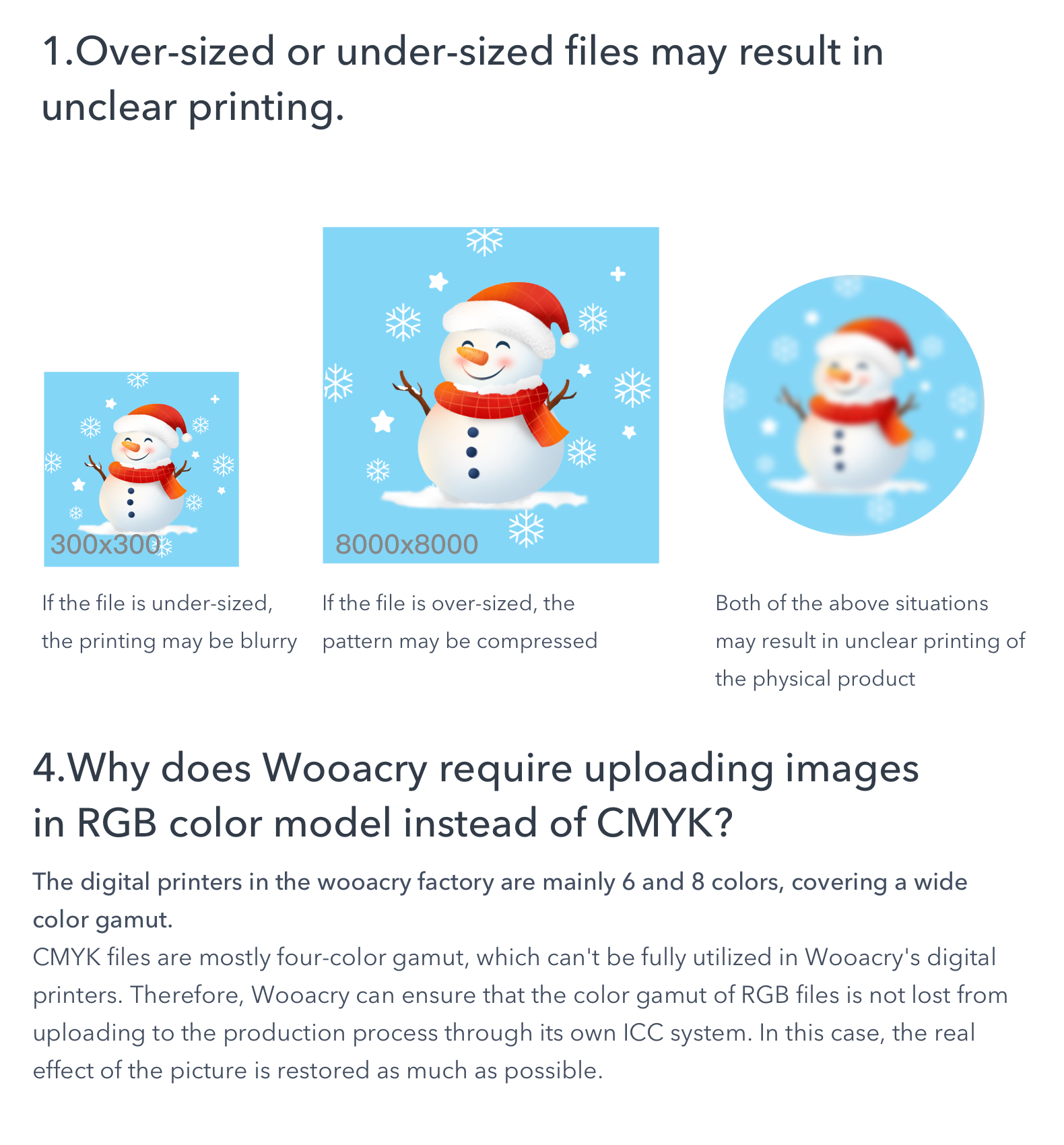 Custom Static Cling Stickers - Wooacry old version