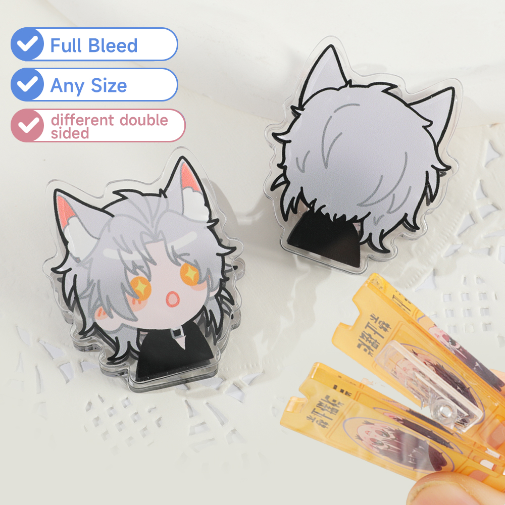 Custom Acrylic Clip - Wooacry old version